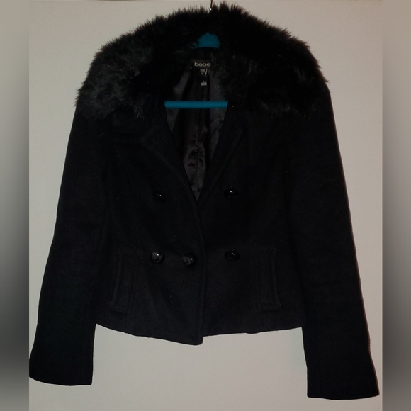 bebe | Jackets & Coats | Bebe Crop Coat | Poshmark